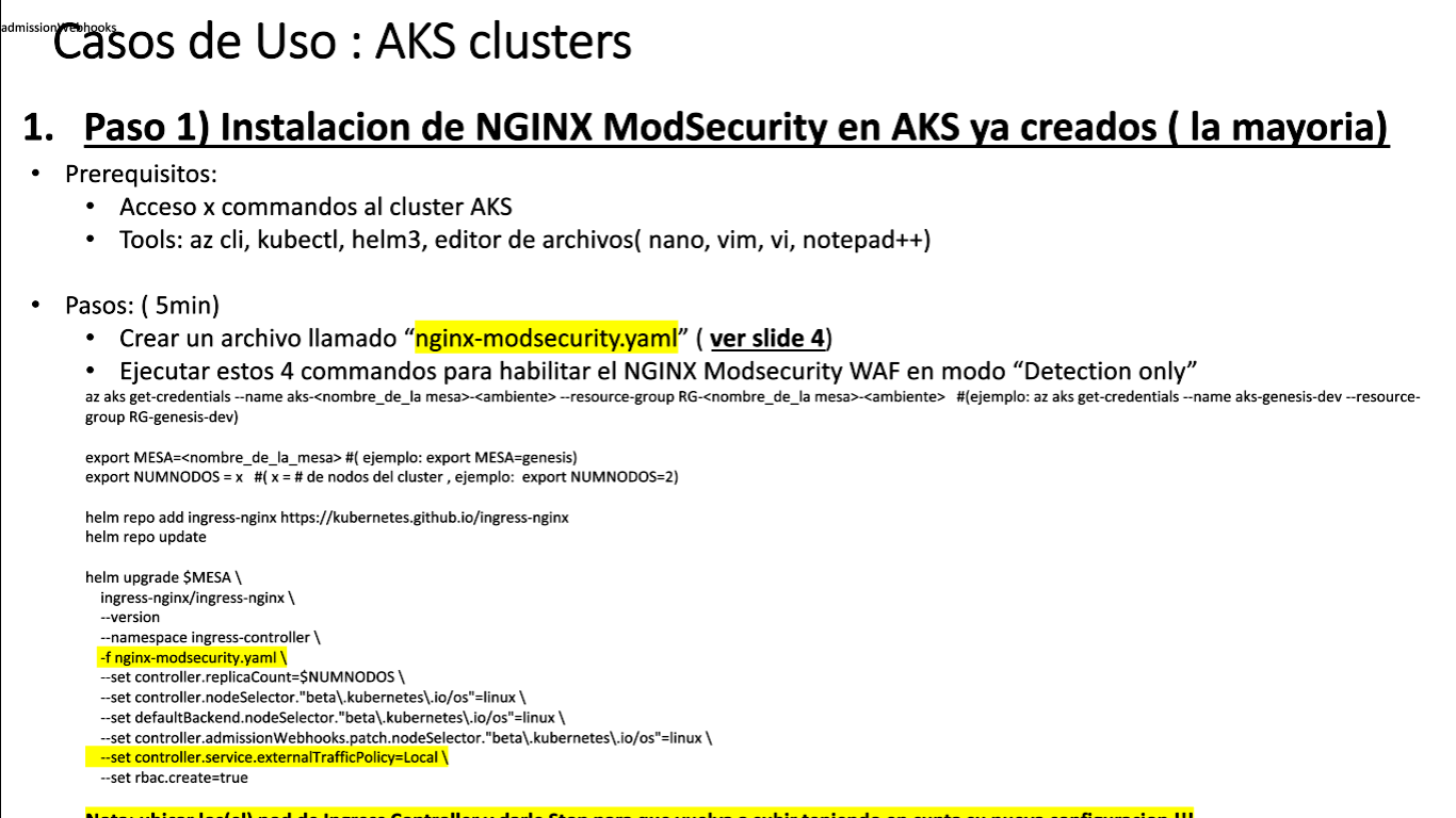 SECURIZACION APIM-AKS V8 | Telefónica | Dirección de Transformación TI